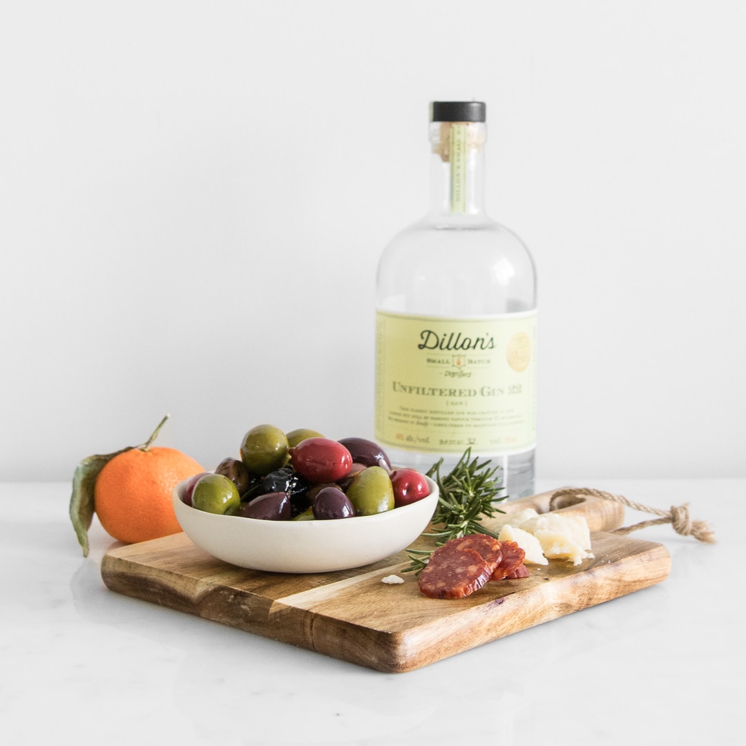 Warm Olives with Citrus and a Splash of Gin - Chef Sous Chef