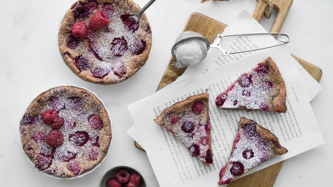 Raspberry Clafoutis - Chef Sous Chef