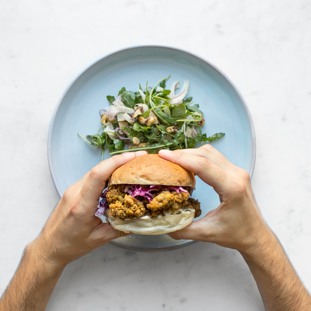 The Clucking Best Curry Fried Chicken Sandwich EVER | Chef Sous Chef