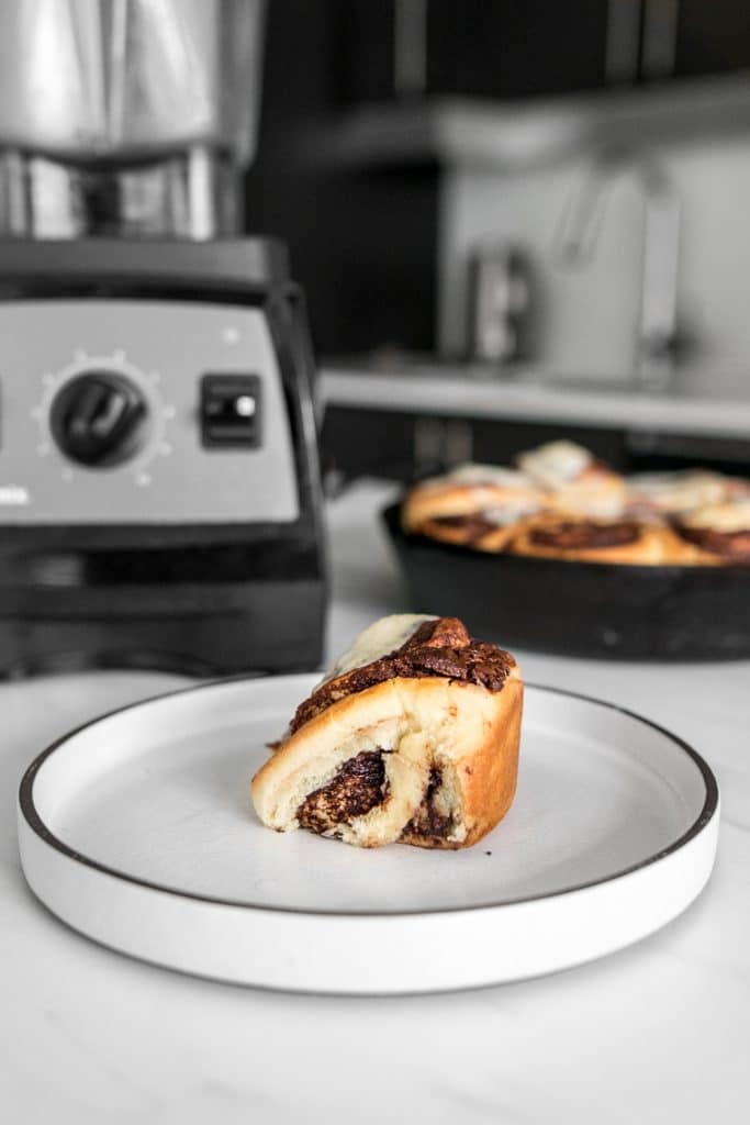 Chocolate Rolls with Cream Cheese Frosting - Chef Sous Chef