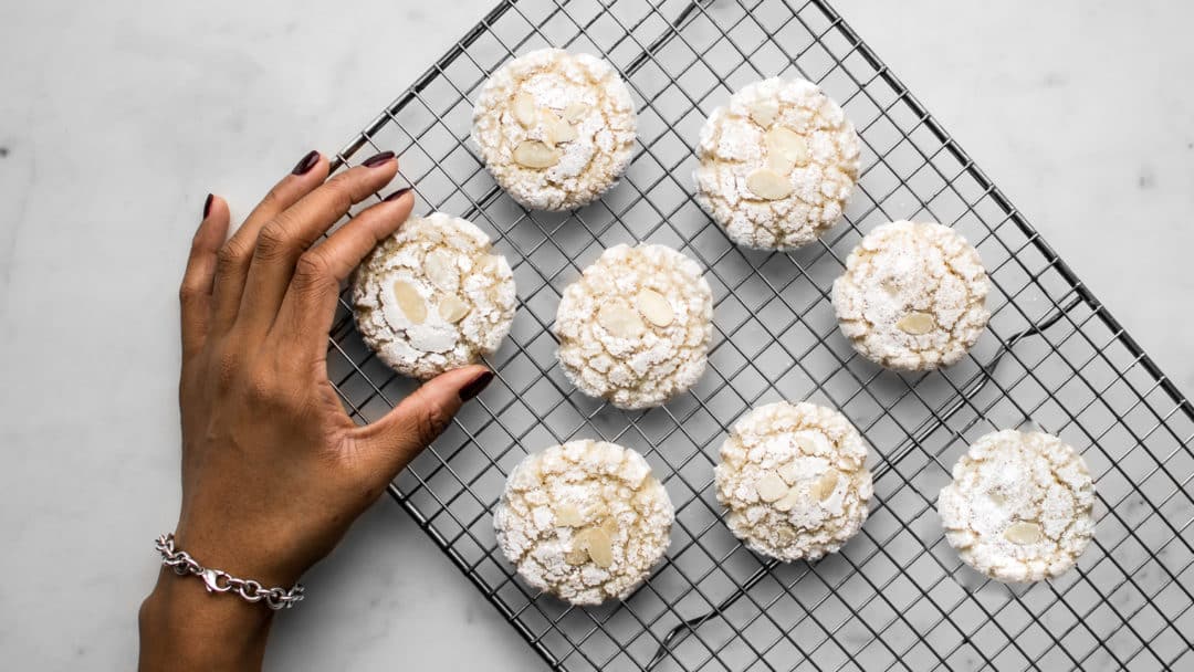 Crisp & Chewy Amaretti Cookies | Chef Sous Chef