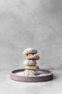Crisp & Chewy Amaretti Cookies - Chef Sous Chef