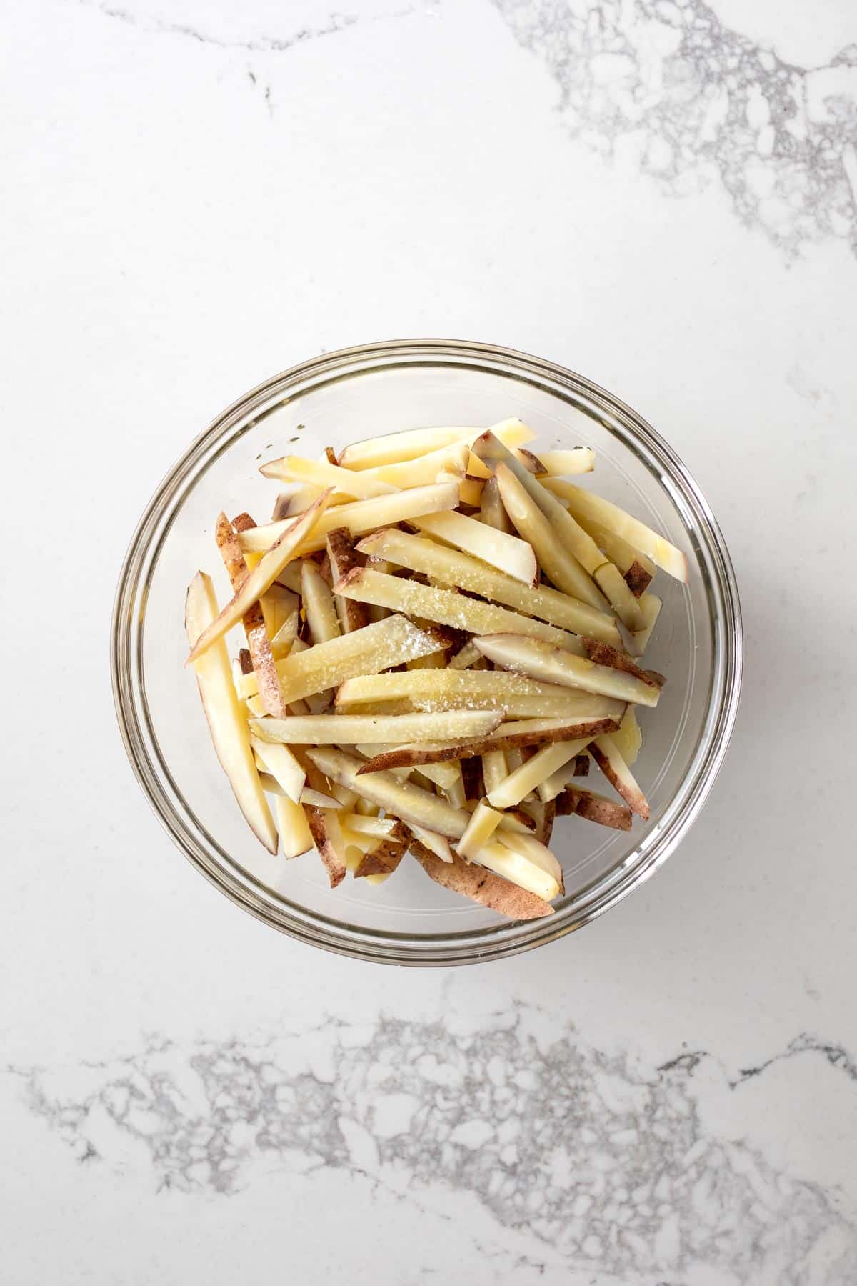 Crispy Oven Baked French Fries | Chef Sous Chef