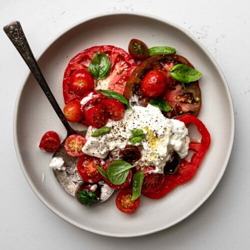 Burrata Caprese Salad - Chef Sous Chef