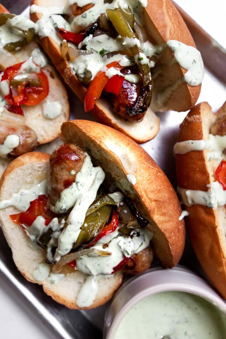 Italian Sausage Sandwich with Peppers - Chef Sous Chef
