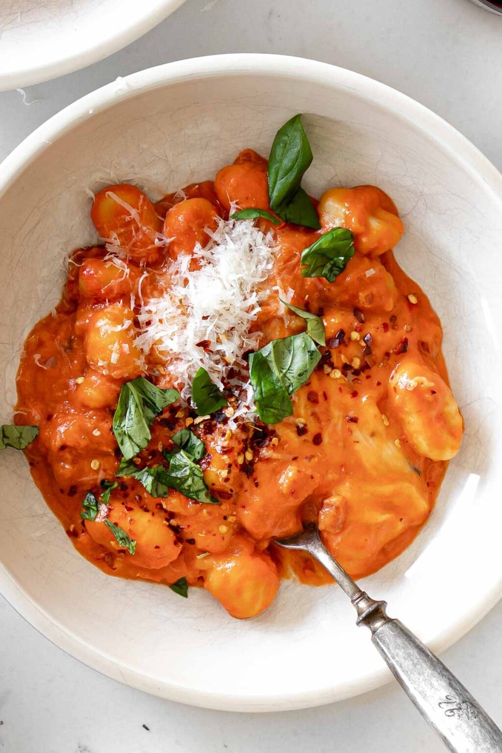 Creamy Baked Gnocchi with Spicy Vodka Sauce - Chef Sous Chef