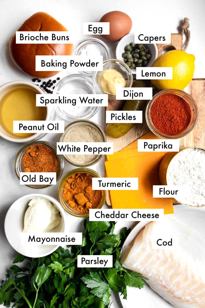 Fried Cod Fish Sandwich - Chef Sous Chef