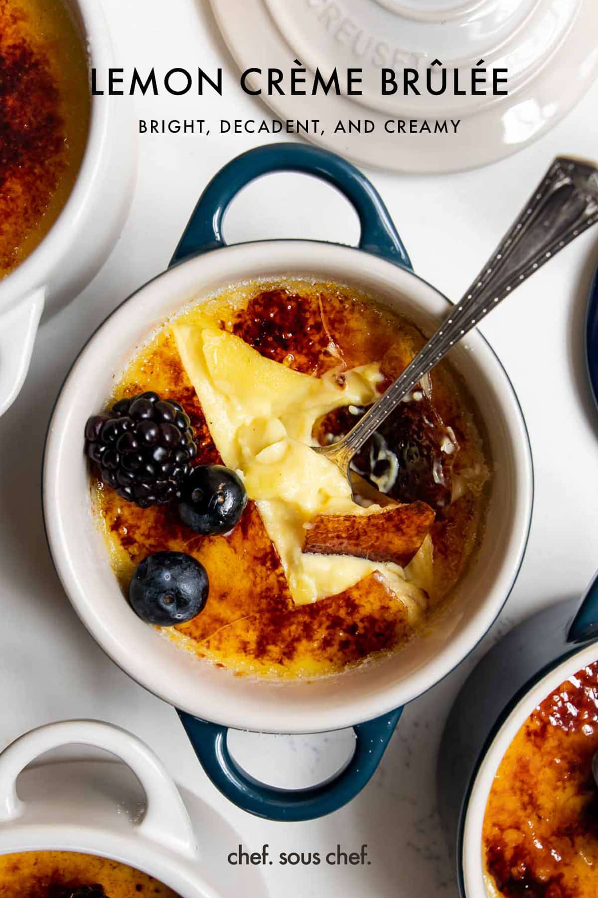 Lemon Crème Brûlée - Chef Sous Chef