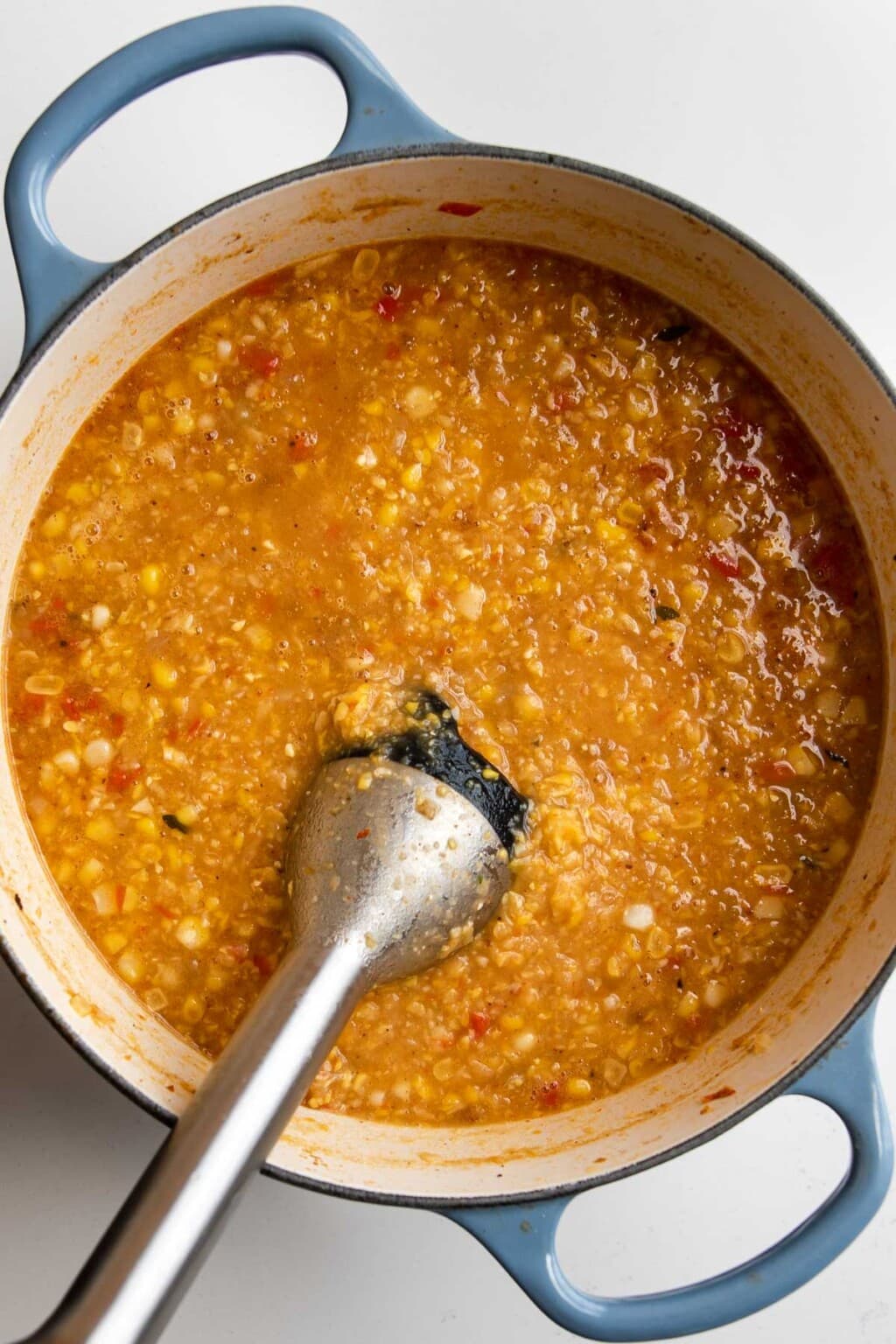 Corn Chowder with Sausage - Chef Sous Chef