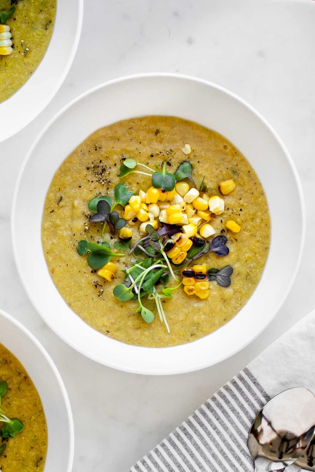 Dairy-Free Corn Chowder with Coconut Milk - Chef Sous Chef
