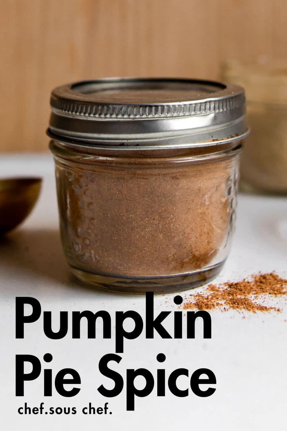 Homemade Pumpkin Pie Spice - Chef Sous Chef