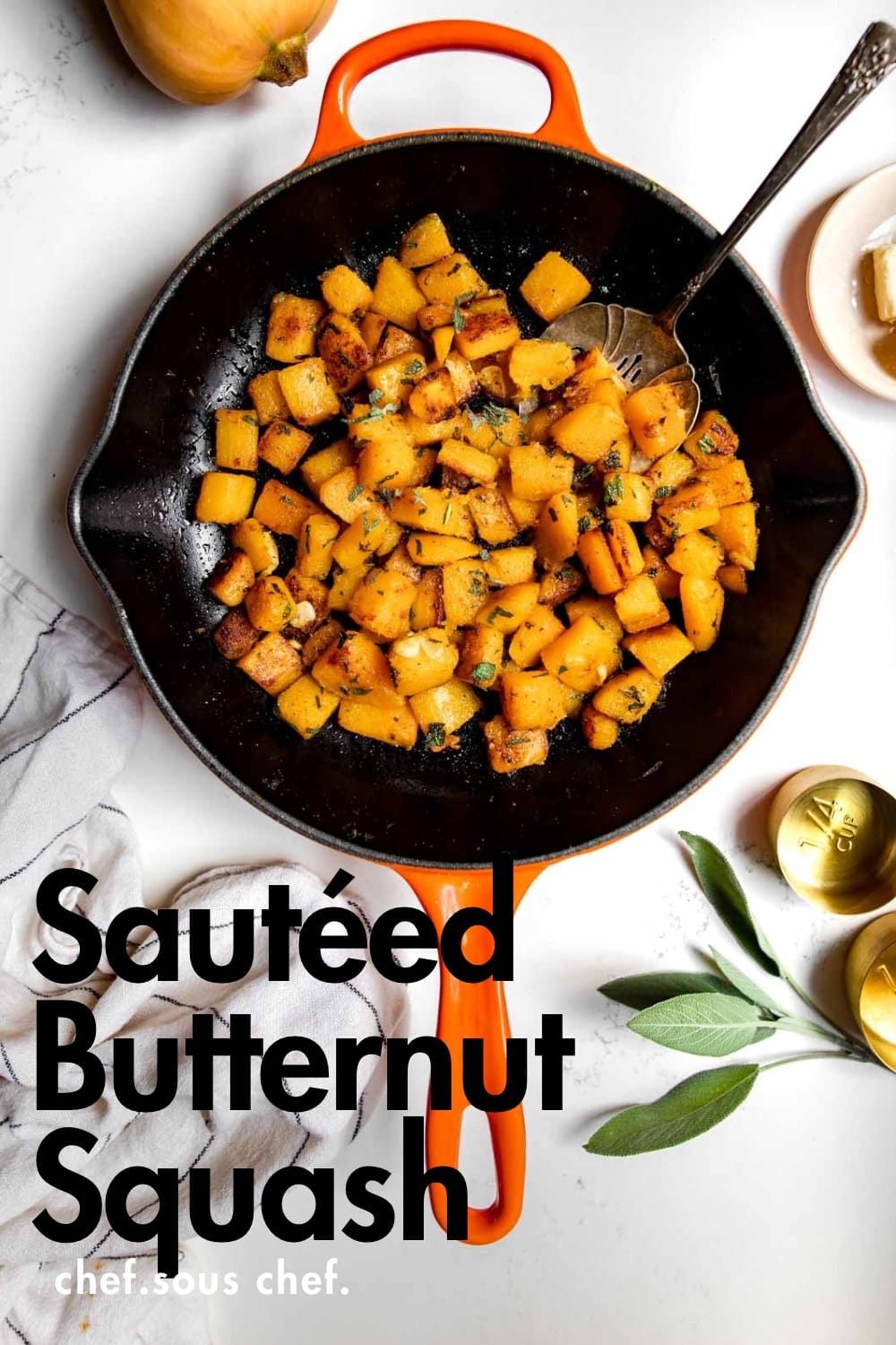 Sautéed Butternut Squash - Chef Sous Chef