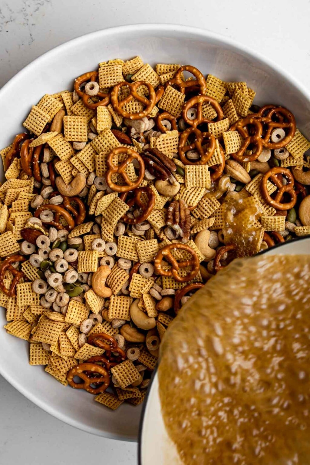 Sweet and Salty Chex Mix - Chef Sous Chef