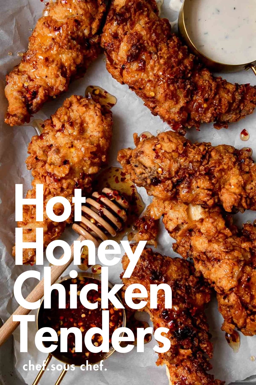 Hot Honey Chicken Tenders - Chef Sous Chef - ChefsWear